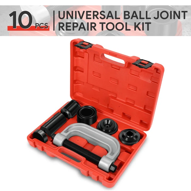 10PCS 2/4WD VEHICLE Ball Joint Press Repair Remover Durable Tool Kit w ...