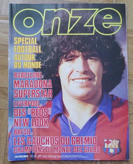 ONZE MAGAZINE Maradona Mondial Revue - - N°99 Mars 1984 - EUR 3,00 ...