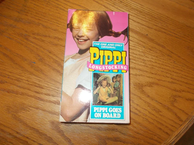 Pippi Longstocking Pippi Goes On Board Vhs Video 47 00 Picclick