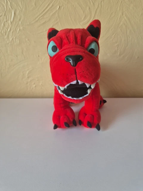 DOWNLOAD FESTIVAL RED Mascot Dog 8" x 9" Soft Toy Plush Metal Music ...