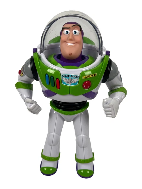 DISNEY/PIXAR TOY STORY Buzz Lightyear 12" Talking Action Figure ...