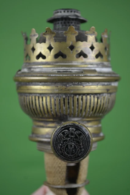 VICTORIAN HINKS & Son Oil Lamp Burner. Wick+Flame Spreader C828 £49.99 ...