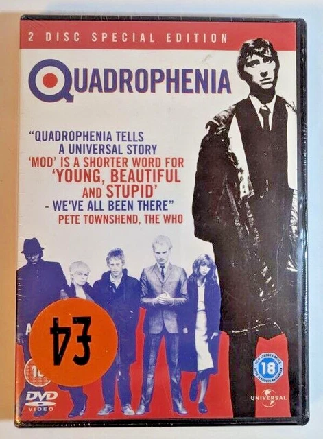 *NEW* QUADROPHENIA DVD (2006) Phil Daniels, Roddam (DIR) 2 disc Special ...