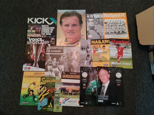 COLLECTION OF 15 Football Programmes £2.50 - PicClick UK