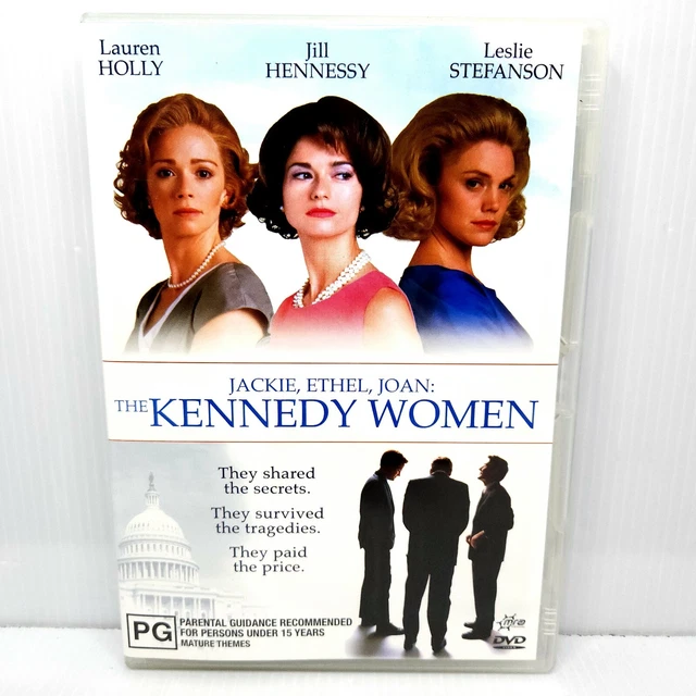 THE KENNEDY WOMEN - Jackie, Ethel, Joan (DVD 2001 PAL Region 4) Jill ...