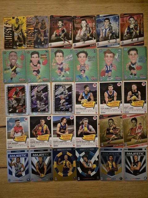 AFL TEAMCOACH 2024 Various Insert Cards All New Codes Unused $17.50 ...