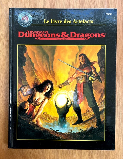 LE LIVRE DES Artefacts - Neuf - Ad&D - Tsr # F2138 - Jeux Descartes ...