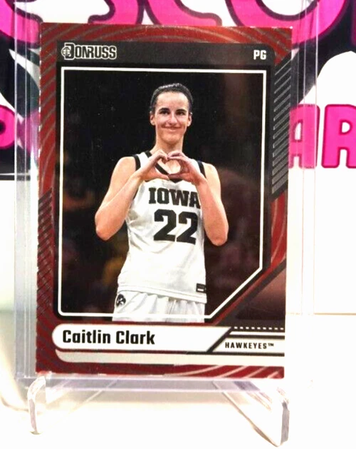 CAITLIN CLARK 2024 Caitlin Clark Collection Red 11 Iowa £4.68 - PicClick UK