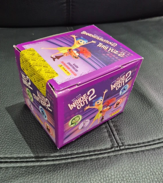 PANINI DISNEY PIXAR Inside Out 2 Stickers Collection - Full Sealed Box ...