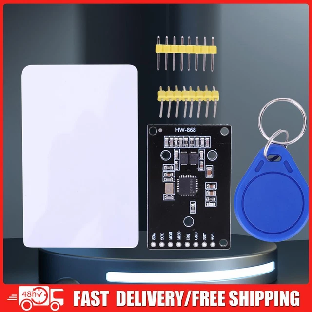 RC522 RF IC Card Induction Module 13.56MHZ RF Reader Writer Module SPI ...