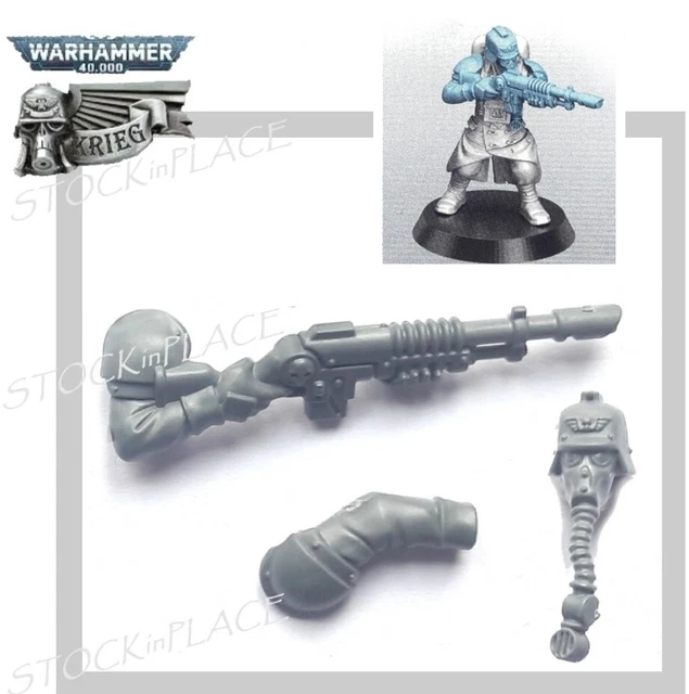 WARHAMMER 40K : DEATH KORPS OF KRIEG : LASGUN (KT39* m) Imperial Guard ...