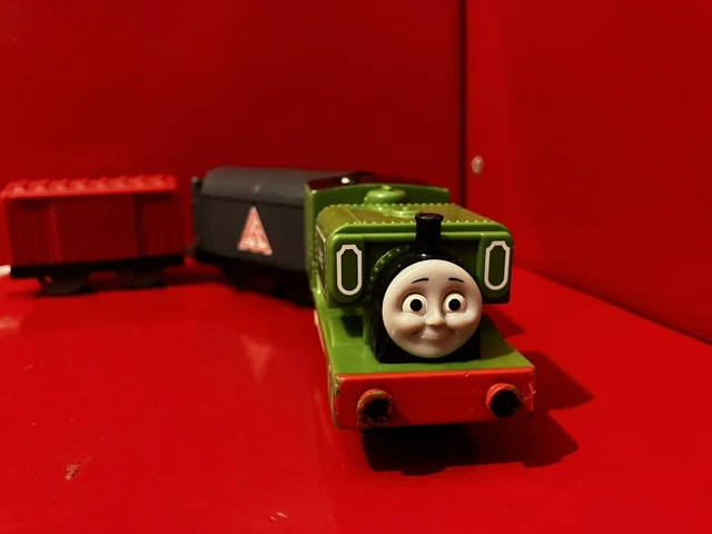 LUKE & EXPLOSIVE Wagon Thomas & Friends Trackmaster Motorized Battery ...