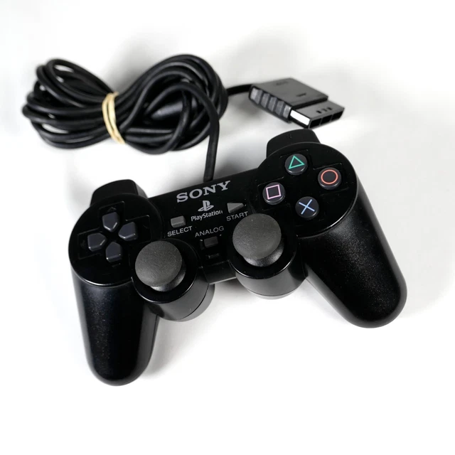SONY PLAYSTATION 2 PS2 Official Dual Shock Black Pad Controller (1) £20 ...