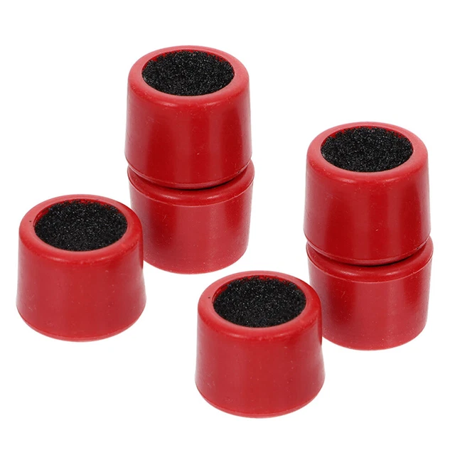 6 PCS RED Plastic Tip Sander Portable Pool Cue Tips £9.15 - PicClick UK