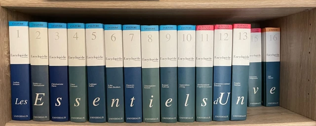 ENCYCLOPÉDIE THÉMATIQUE | Universalis | Collection complète | Tome 1 à 25 | EUR 150,00 - PicClick FR