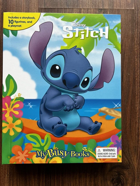 PHIDAL MY BUSY Book, Disney Stitch With 10 Figures & Playmat (Lilo ...