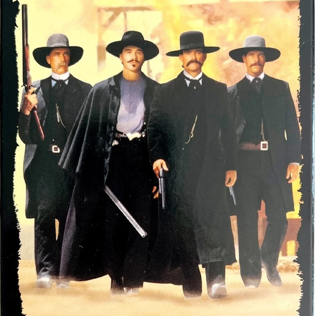 TOMBSTONE VHS VAL Kilmer Kurt Russell Vintage Western Action VHSBX16 £8 ...