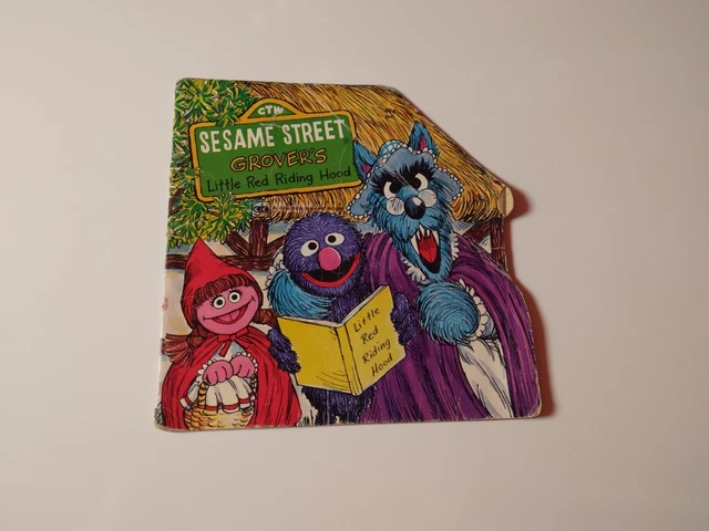 GROVER'S LITTLE RED Riding Hood by Norman Stiles vintage 1981 Sesame ...