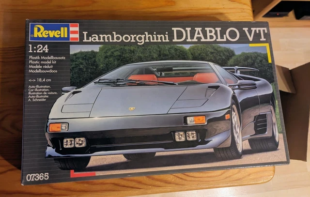 LAMBORGHINI DIABLO VT Revell #07365 1:24 EUR 7,50 - PicClick DE