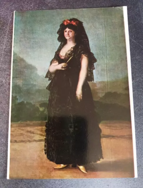 Vtg Postcard Goya Art Queen Maria Luisa Spanish Art Unposted £752 Picclick Uk