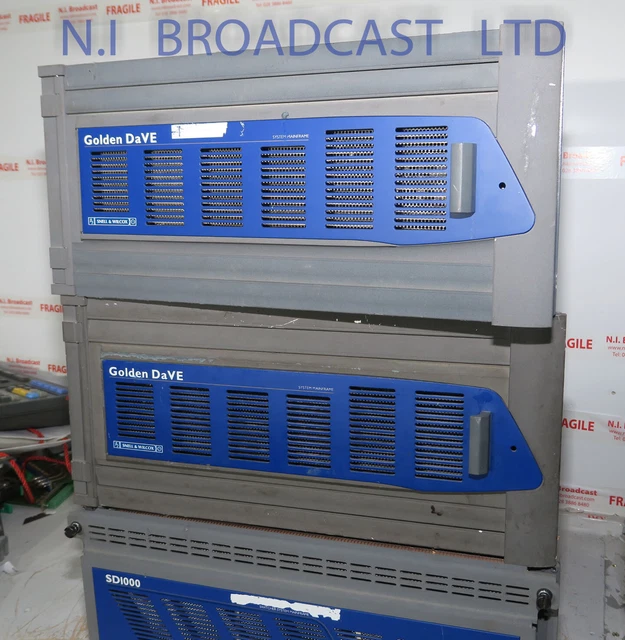 3X SNELL WILCOX Golden Dave vision mixer mainframes £788.00 - PicClick UK