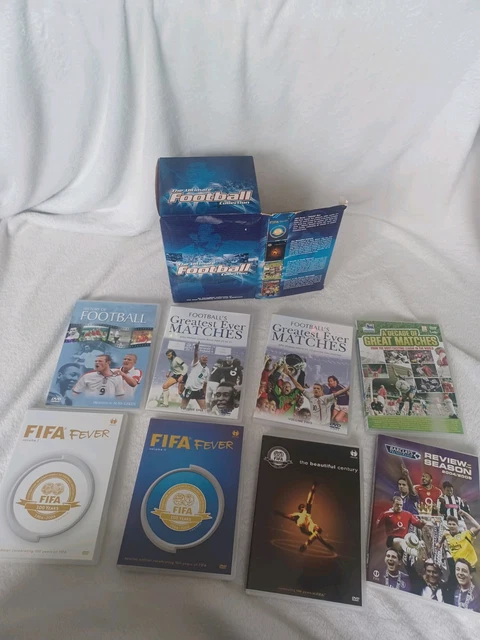 RARE ULTIMATE FOOTBALL DVD Collection Box Set FIFA Fever Greatest ...