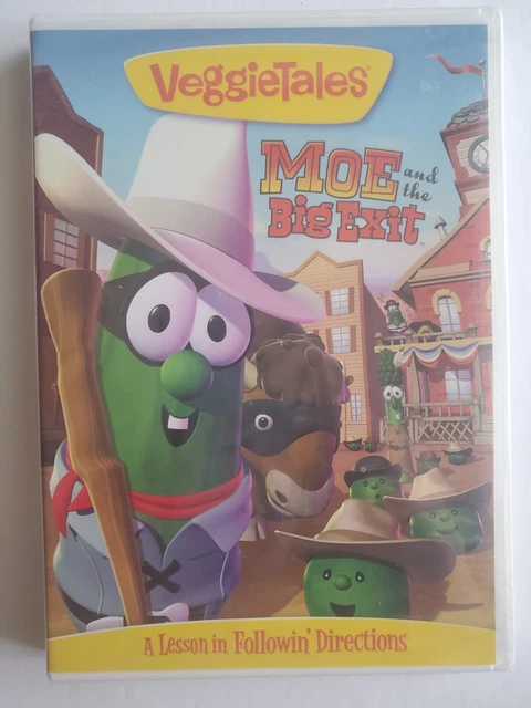 VEGGIE TALES MOE and the Big Exit DVD Brand New animated $13.00 ...