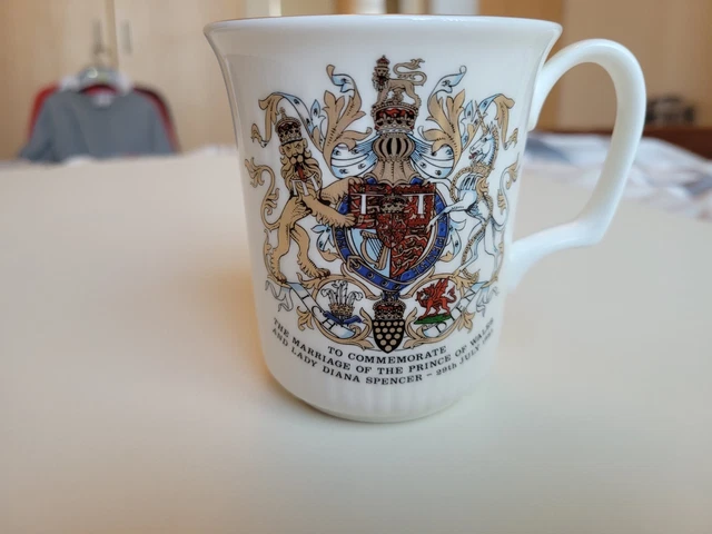 ROYAL DOULTON LIMITED Edition Prince Charles & Diana Mug Royal Wedding ...