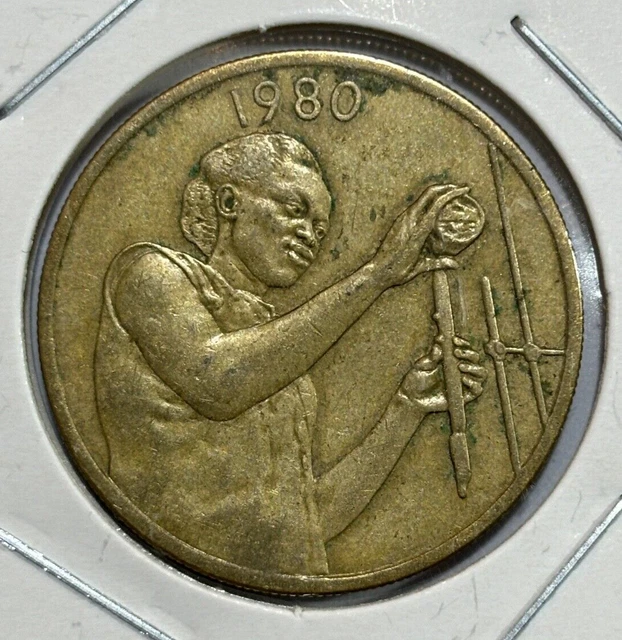 1980 WESTERN AFRICAN States 25 Francs CFA FAO Coin EUR 3,73 - PicClick FR