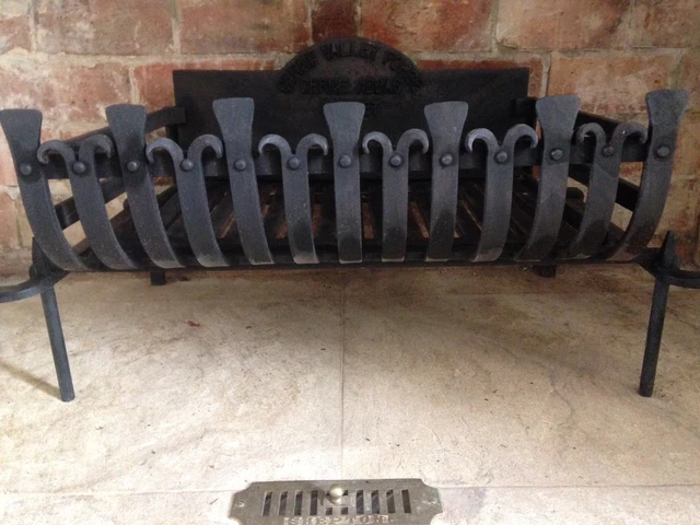 LARGE FIRE GRATE. Cast Iron. Cerne Valley Forge £0.99 - PicClick UK