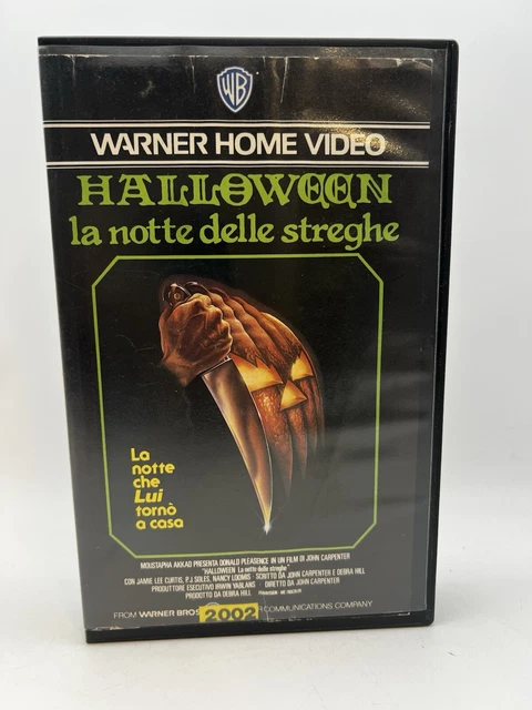 JOHN CARPENTER’S HALLOWEEN BIG BOX VHS/PAL 1985 Italian Release PRE ...