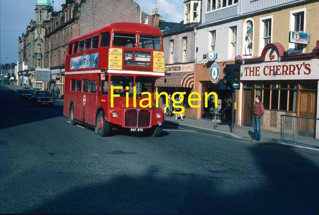 ORIGINAL BUS COLOUR SLIDE Stagecoach, Perth AEC Routemaster 847DYE £1. ...