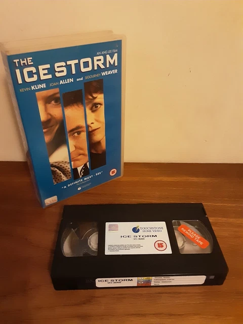 THE ICE STORM - VHS / Video Tape - BIG BOX - Controversial Cult Film ...
