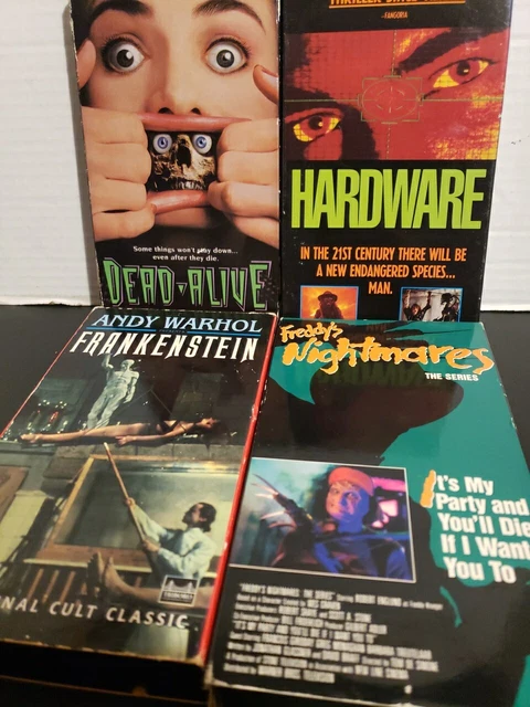 DEAD ALIVE VHS HORROR Lot Freddy’s Nightmare £91.55 - PicClick UK