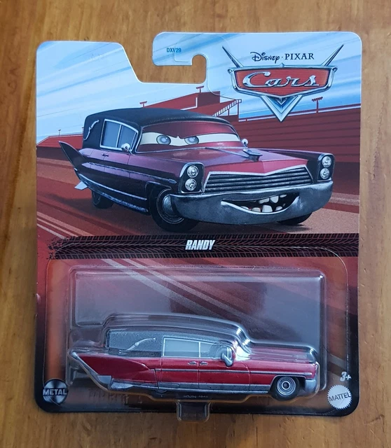 DISNEY PIXAR CARS Randy Red Hearse On The Road Diecast Car!! $9.99 ...
