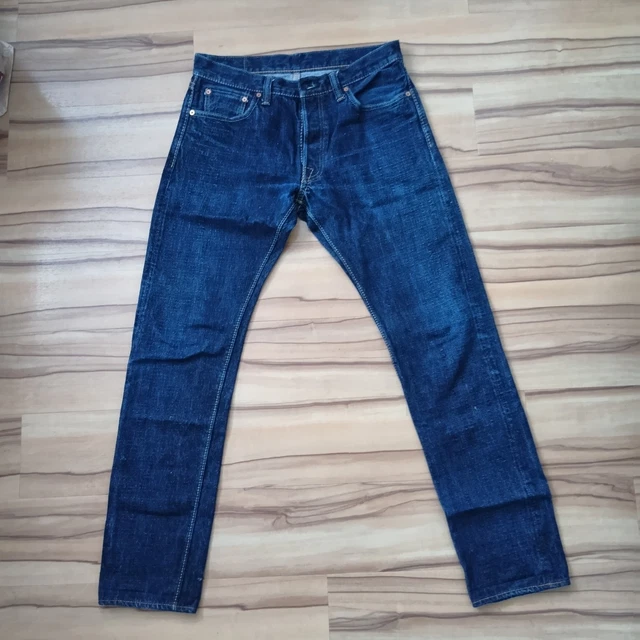 PURE BLUE JAPAN Syoaiya Selvedge Denim Slim Tapered Size 34 Made in ...