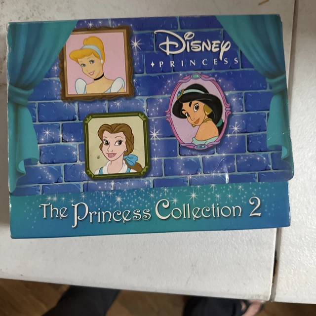 DISNEY PRINCESS COLLECTION 2- 4 Hardcover Story Books with Case $7.78 ...