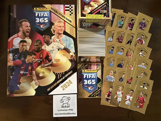 ALBUM EMPTY SET Completo Panini Calciatori Fifa 365 2024 + Golden Team ...