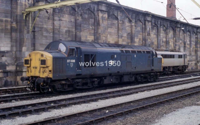 BRITISH RAIL TYPE 3 Class 37 37038 Carlisle riginal Railway Slide £1.25 ...