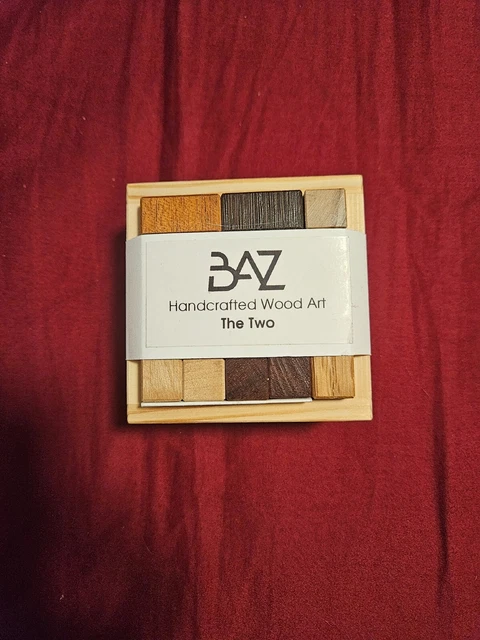 &THE TWO& WOODEN puzzle by BAZ puzzles £23.06 - PicClick UK
