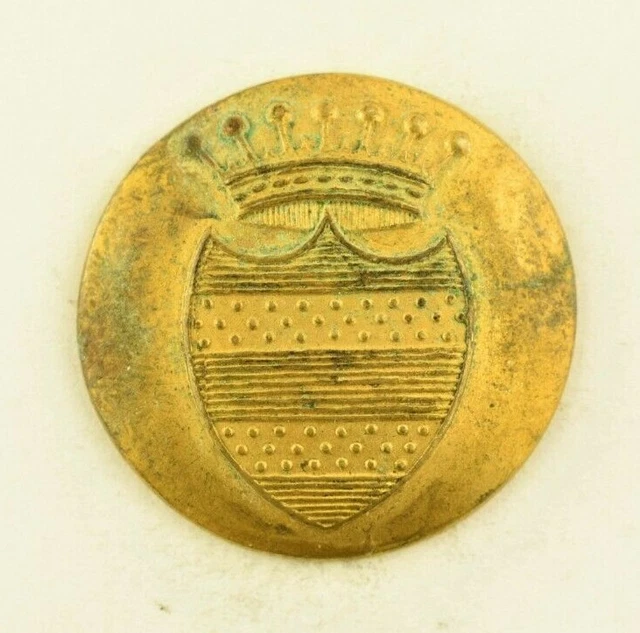 1810S-60S LIVERY SHIELD Crown Crest Uniform Button Original F4AT £97.53 ...