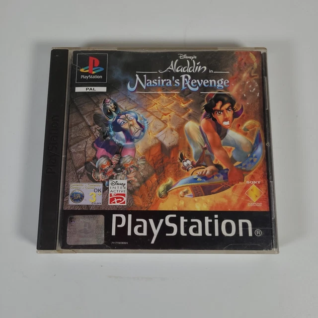 ALADDIN IN NASIRAS Revenge Playstation PS1 Video Game Manual PAL See ...