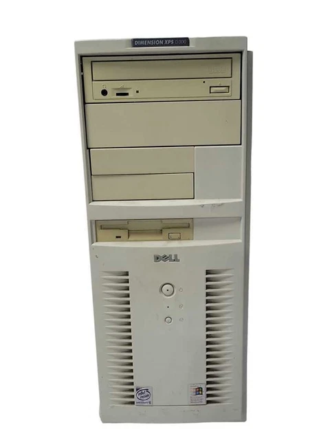 VINTAGE DELL DIMENSION XPS D300 PC PENTIUM II 133MHZ 32MB No HDD _ $31. ...