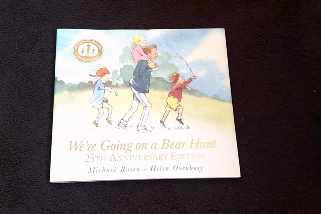 WE'RE GOING ON A Bear Hunt 25th Anniversary Edition Paperback Picture ...