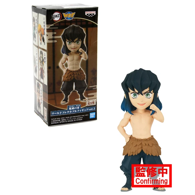 NEW UNMASKED INOSUKE Hashibira DEMON SLAYER WCF Figure (Banpresto) Vol ...