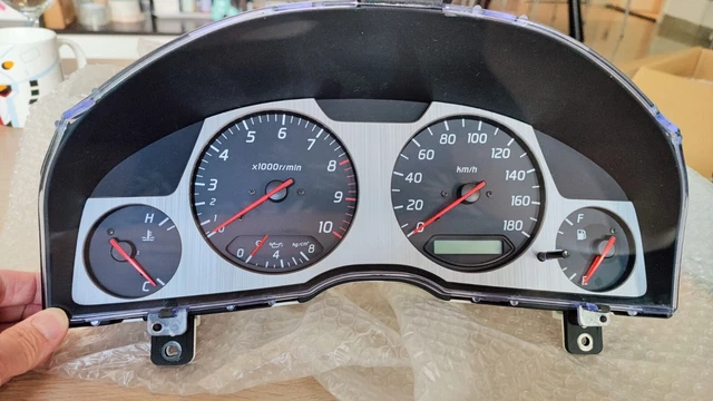 NISSAN R34 GTR OEM Gauge Cluster Meter BNR34 RB26 Vspec Speedo ONLY ...