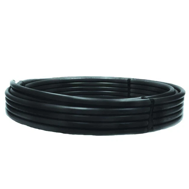 ADVANCED DRAINAGE SYSTEM Poly Pipe 1"x100' IPS 100 PSI NSF Polyethylene ...