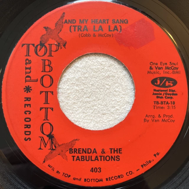 BRENDA & THE TABULATIONS AND MY HEART canta / bugie anni '70 Top ...