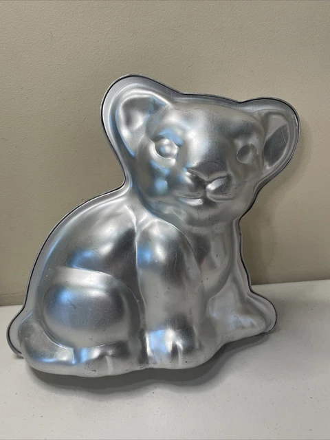VINTAGE 1974 WILTON Lion King Simba Cub 3D Birthday Cake Pan Mold 502 ...