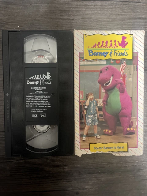 BARNEY & FRIENDS Doctor Barney Is Here (VHS 1992) Lyons Time Life Video ...